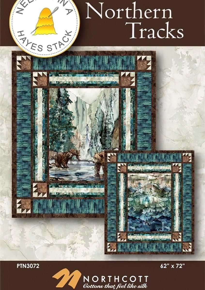 Northern Tracks Quilt Pattern by Needle in a Hayes Stack – Quilt in a Day