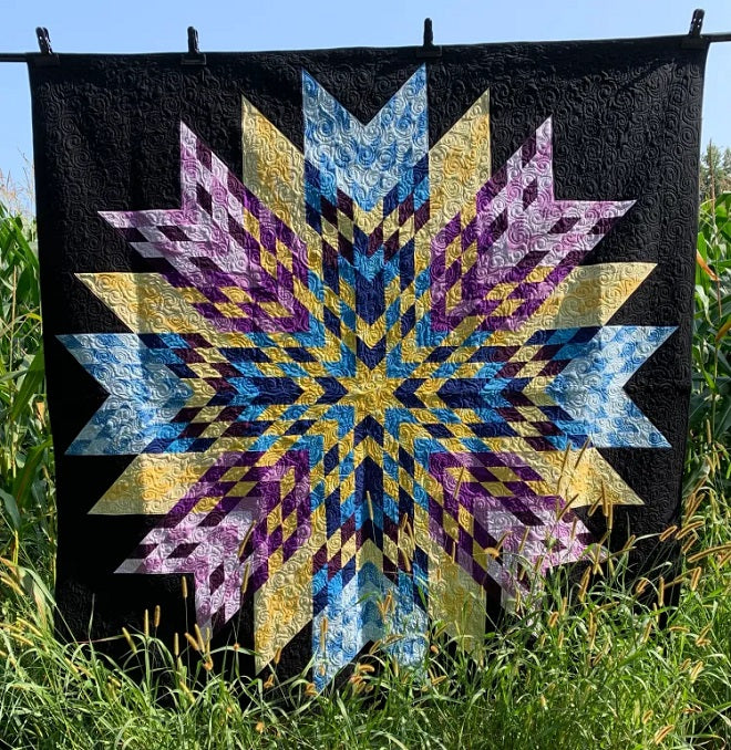 Big Sky Star Quilt Pattern by Plains & Pine – Quilt in a Day Big Sky Star Quilt Pattern by Plains & Pine – Quilt in a Day