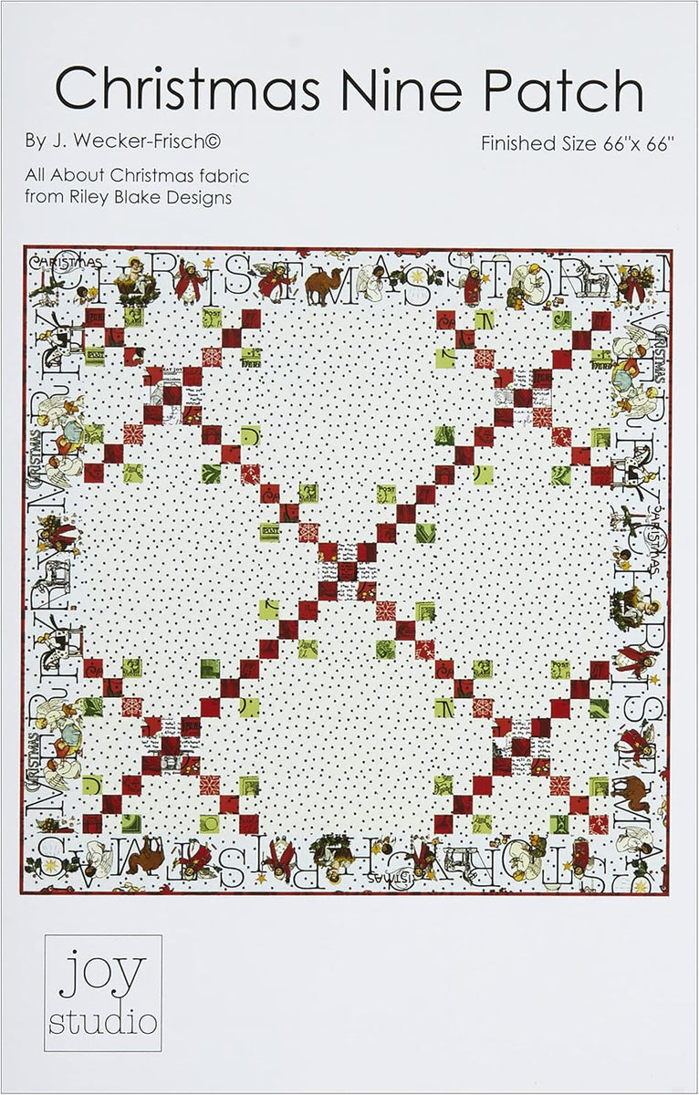 Christmas Nine Patch Pattern by J. Wecker-Frisch – Quilt in a Day