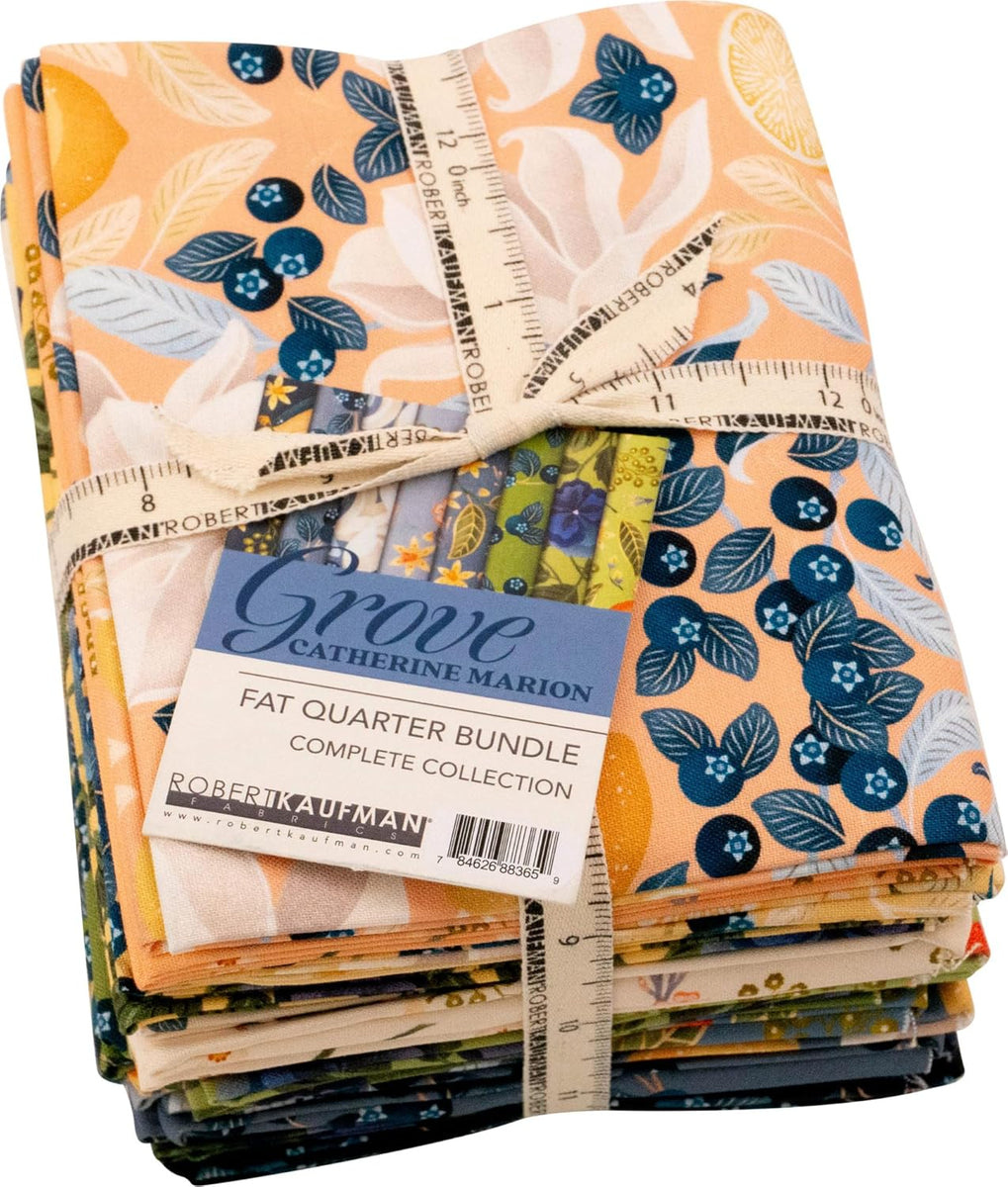 Kaufman - Grove Fat Quarter Bundle by Catherine Marion 18 pcs – Quilt ...