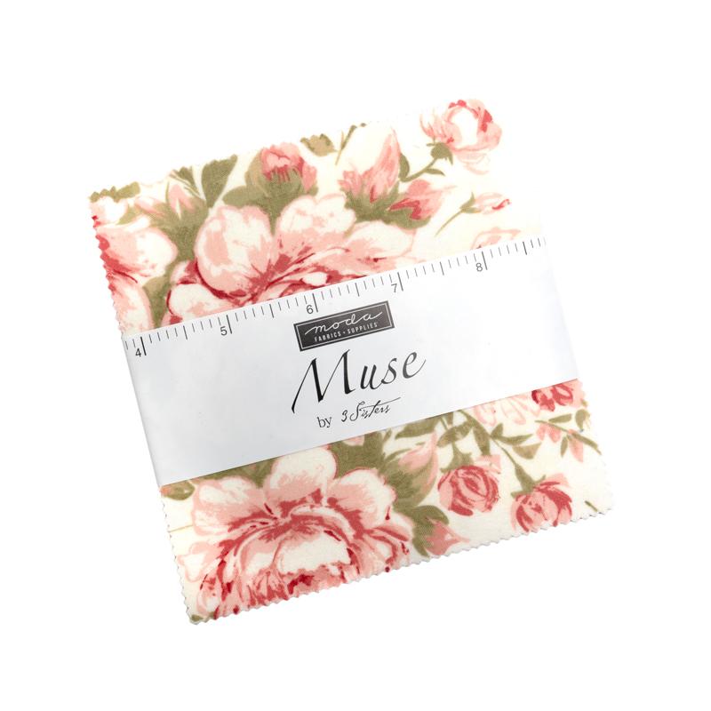 Moda - Muse Charm Pack by 3 Sisters 42 pcs – Quilt in a Day