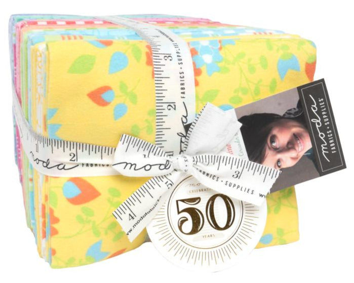 Moda - Sherbet Sunshine Flannel Fat Quarter Bundle by Corey Yoder 29 p ...