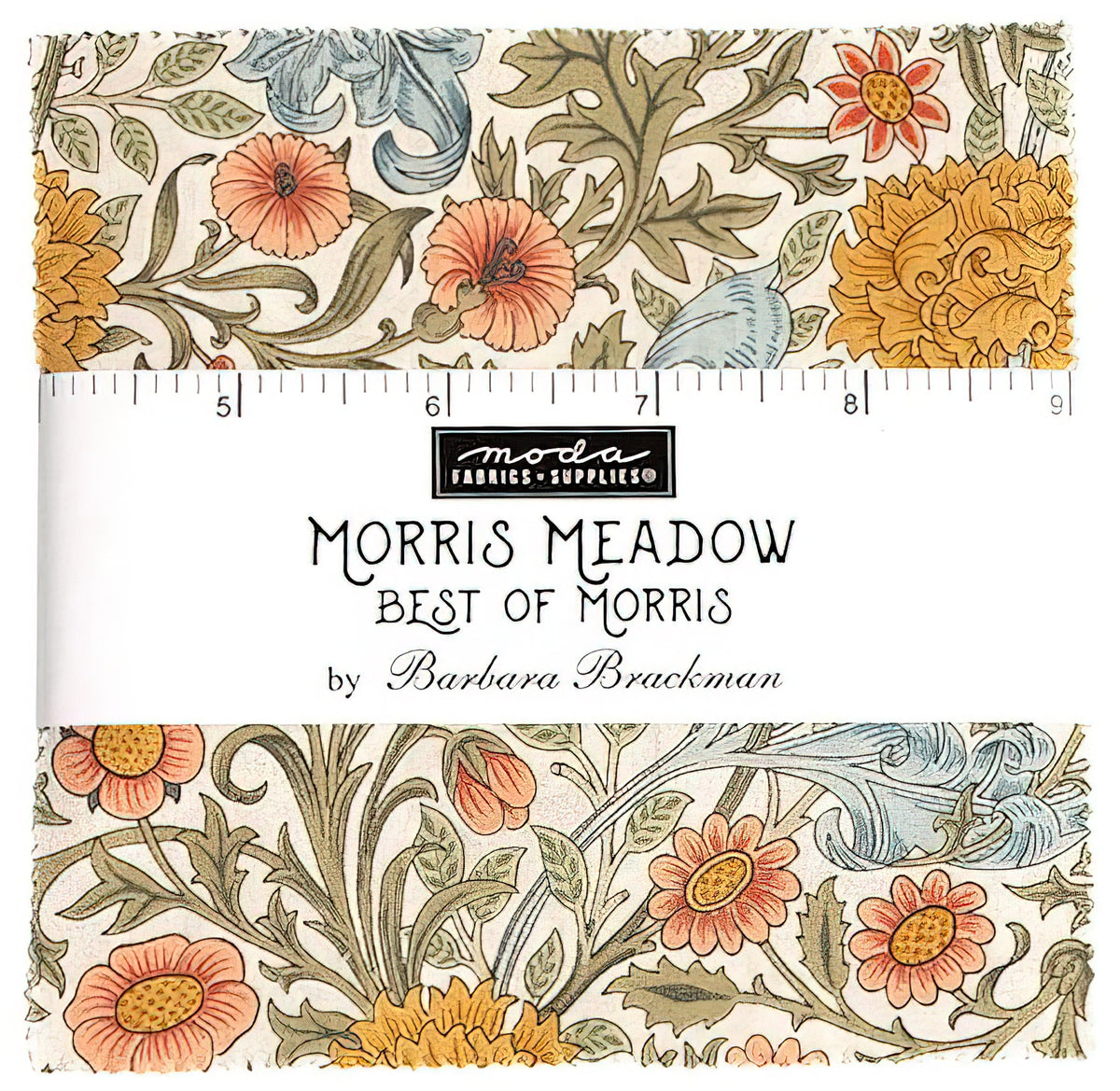 Morris Meadow Charm Pack by Barbara Brackman Moda Precuts – Quilt in a Day