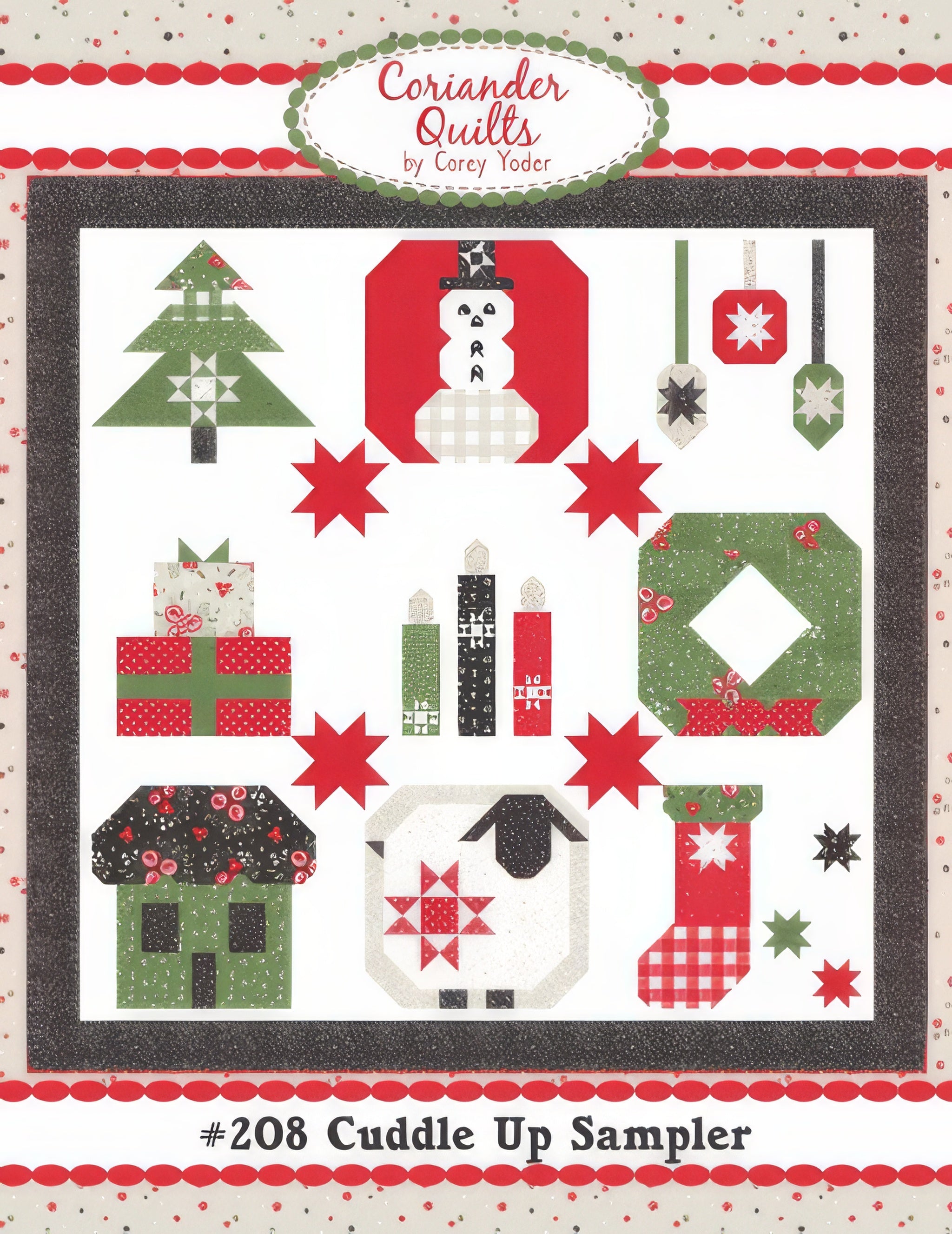 Cuddle Up Sampler Quilt Pattern by Coriander Quilts – Quilt in a Day