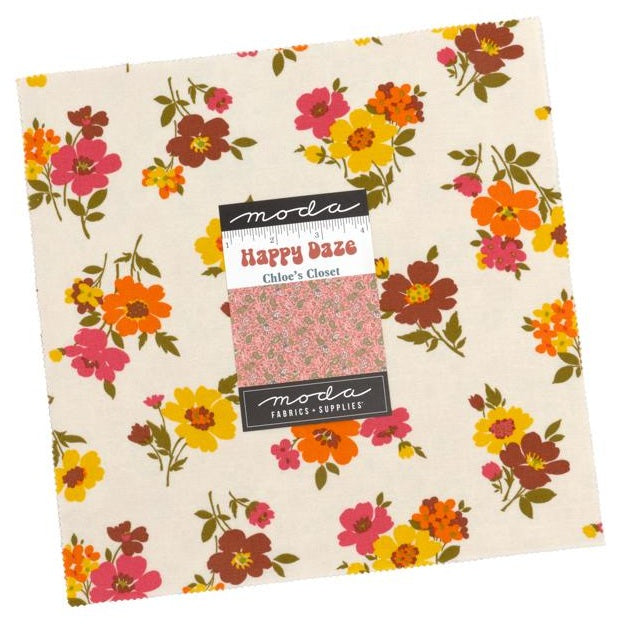 MODA - Happy Daze Layer Cake by Chloe's Closet 42 pcs – Quilt in a Day