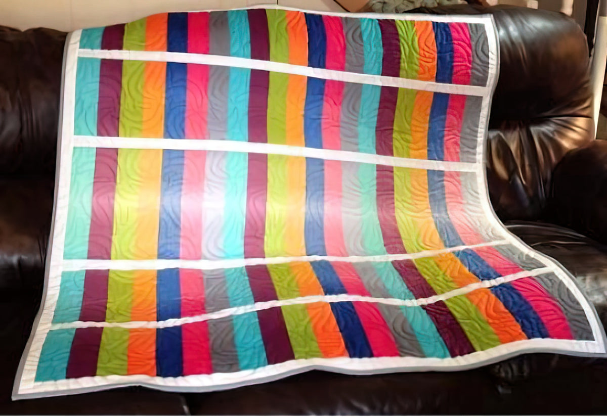 Cut Loose Press - Zippy Strippy Play Quilt Pattern – Quilt in a Day