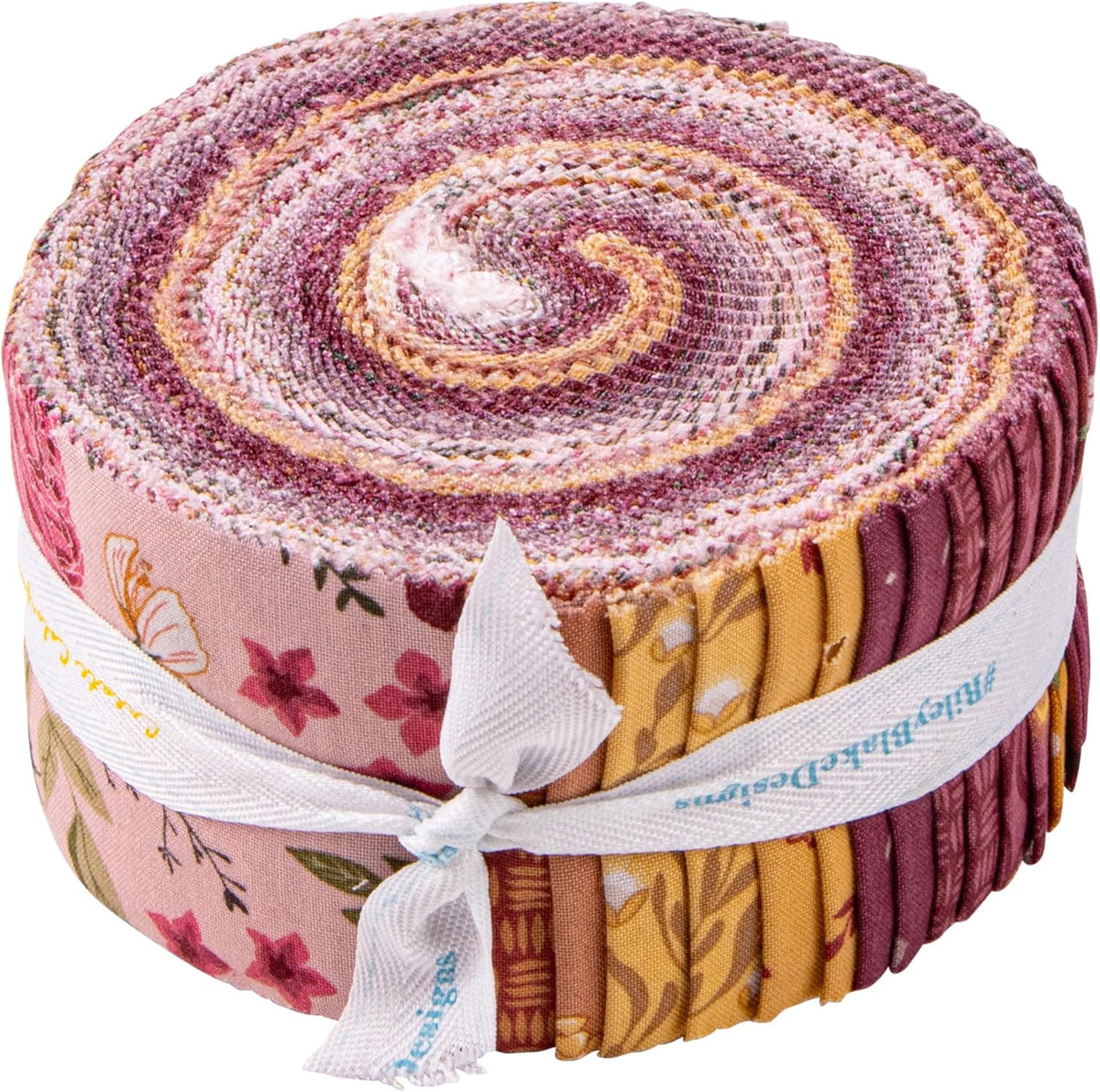 Riley Blake - Petal Song 2.5 inch Rolie Polie by Corri Sheff 40 pcs ...