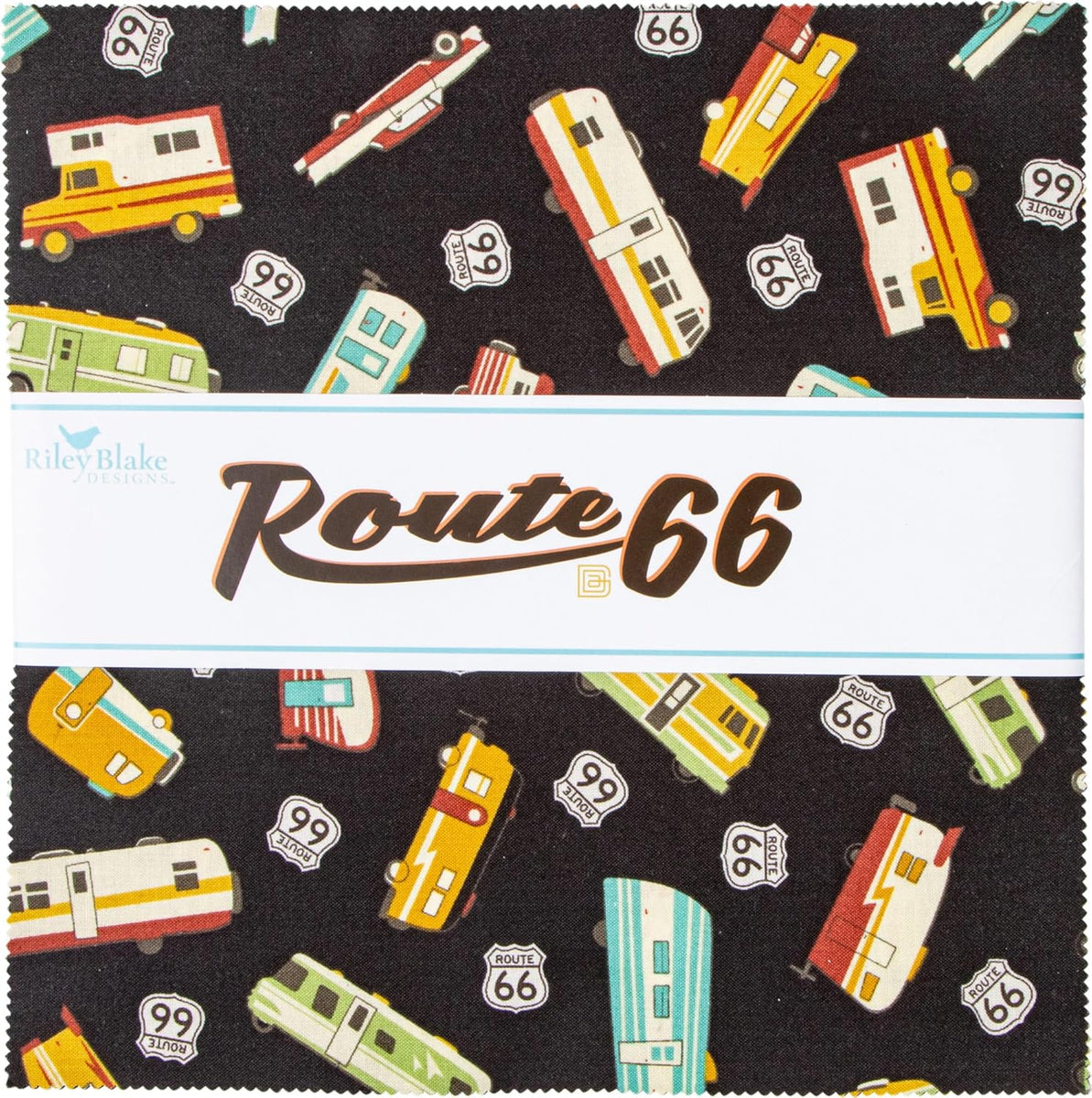 Riley Blake - Route 66 10 inch Stacker by Anderson Design Group – Quilt ...