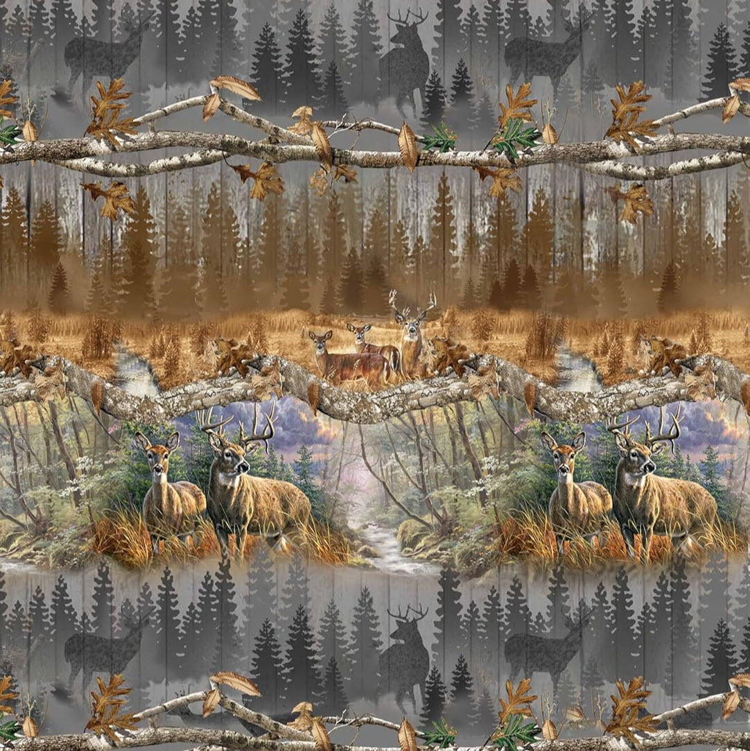 PRINT CONCEPTS - Realtree Plank - Realtree Stripe – Quilt in a Day