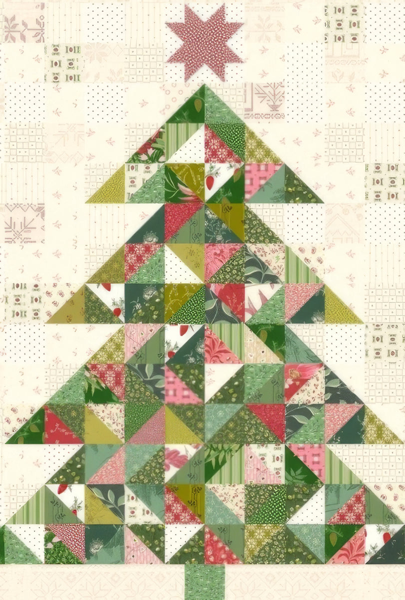 Hand - Christmas Tree Hand Towel by Edyta Sitar #1537-H – Quilt in a Day