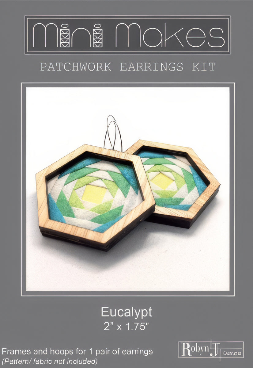 Hexagon Kit Only Eucalypt by Robyn J Designs – Quilt in a Day