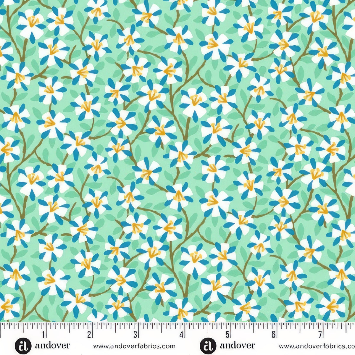 Andover - Floral States of America by Andover Fabrics - Colorado - Col ...