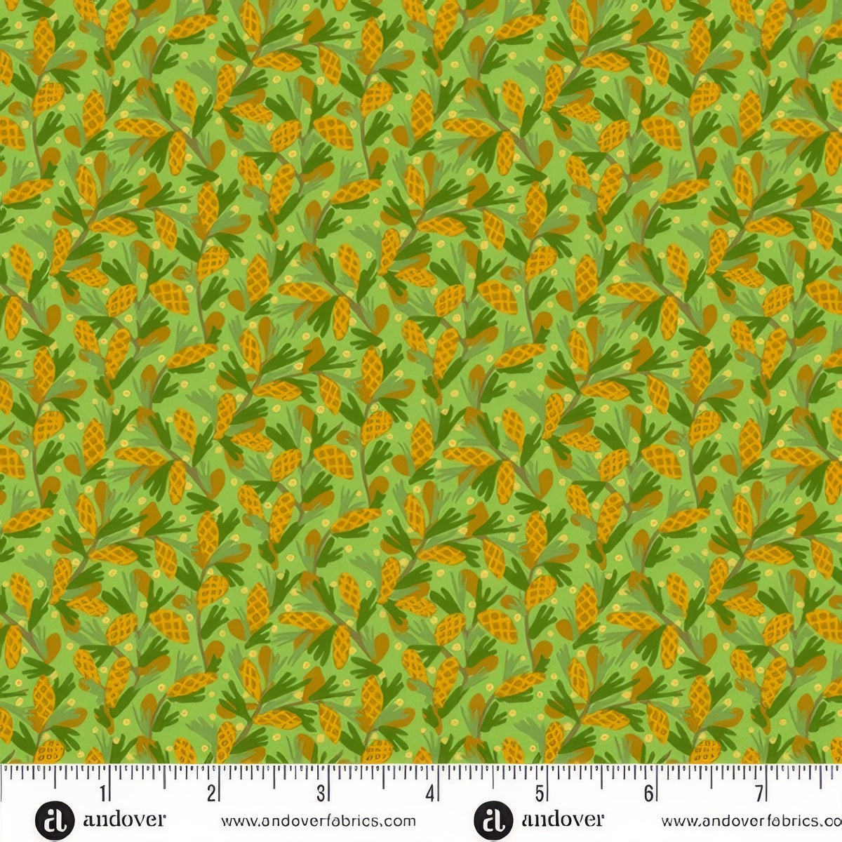 Andover - Floral States of America by Andover Fabrics - Maine - White ...