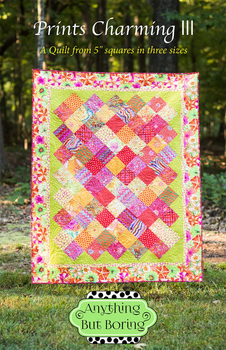 Prints Charming III Pattern by Janice Pope – Quilt in a Day
