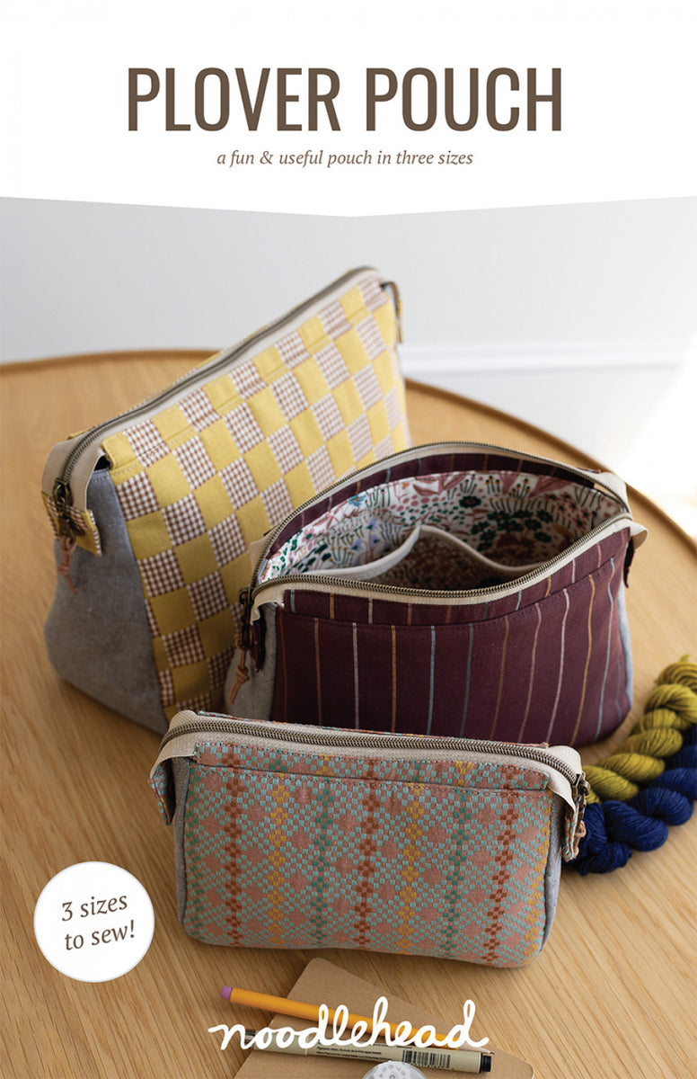 Plover Pouch Pattern by Noodlehead – Quilt in a Day