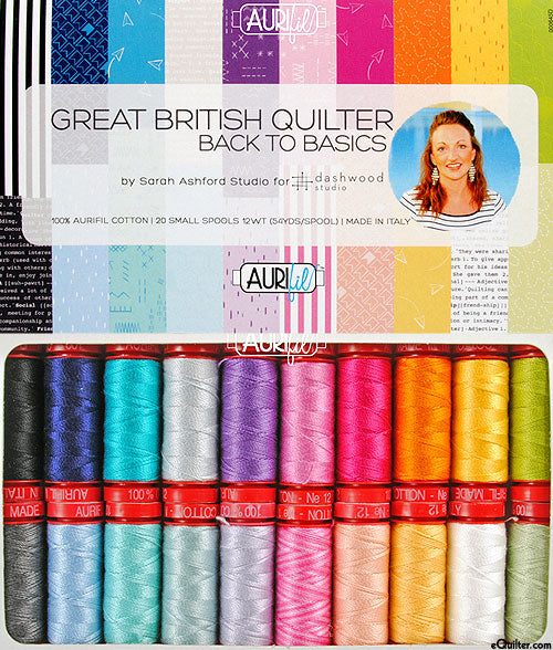 Aurifil Thread Set - Great British Quilter - Back To Basics – Quilt in ...