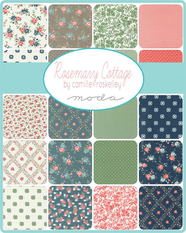 Moda - Rosemary Cottage Mini Charm Pack by Camille Roskelley – Quilt in ...