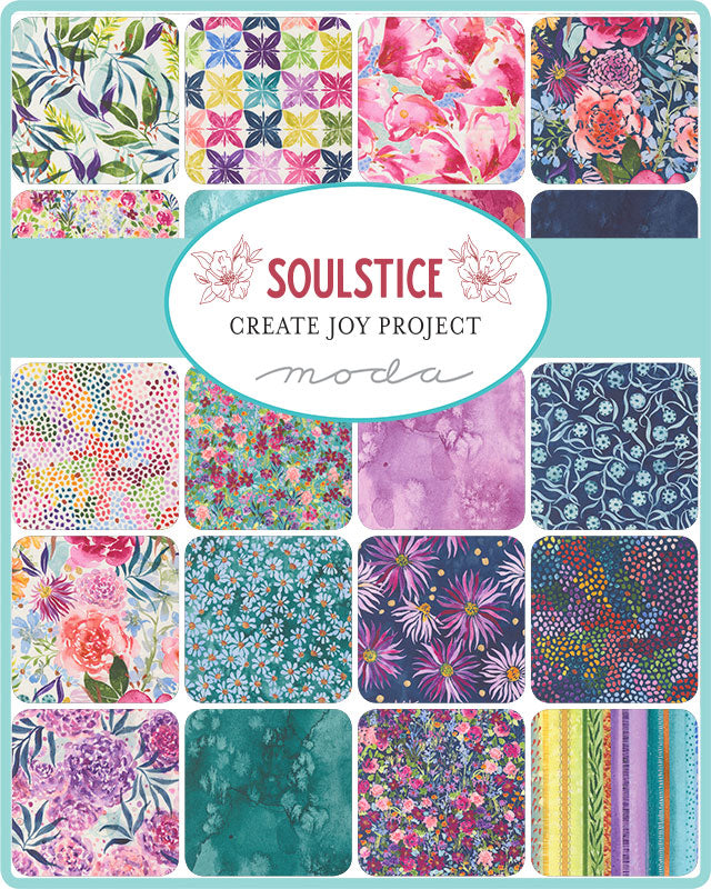 MODA - Soulstice by Create Joy Project - Dhalia Mam Large Floral Water ...