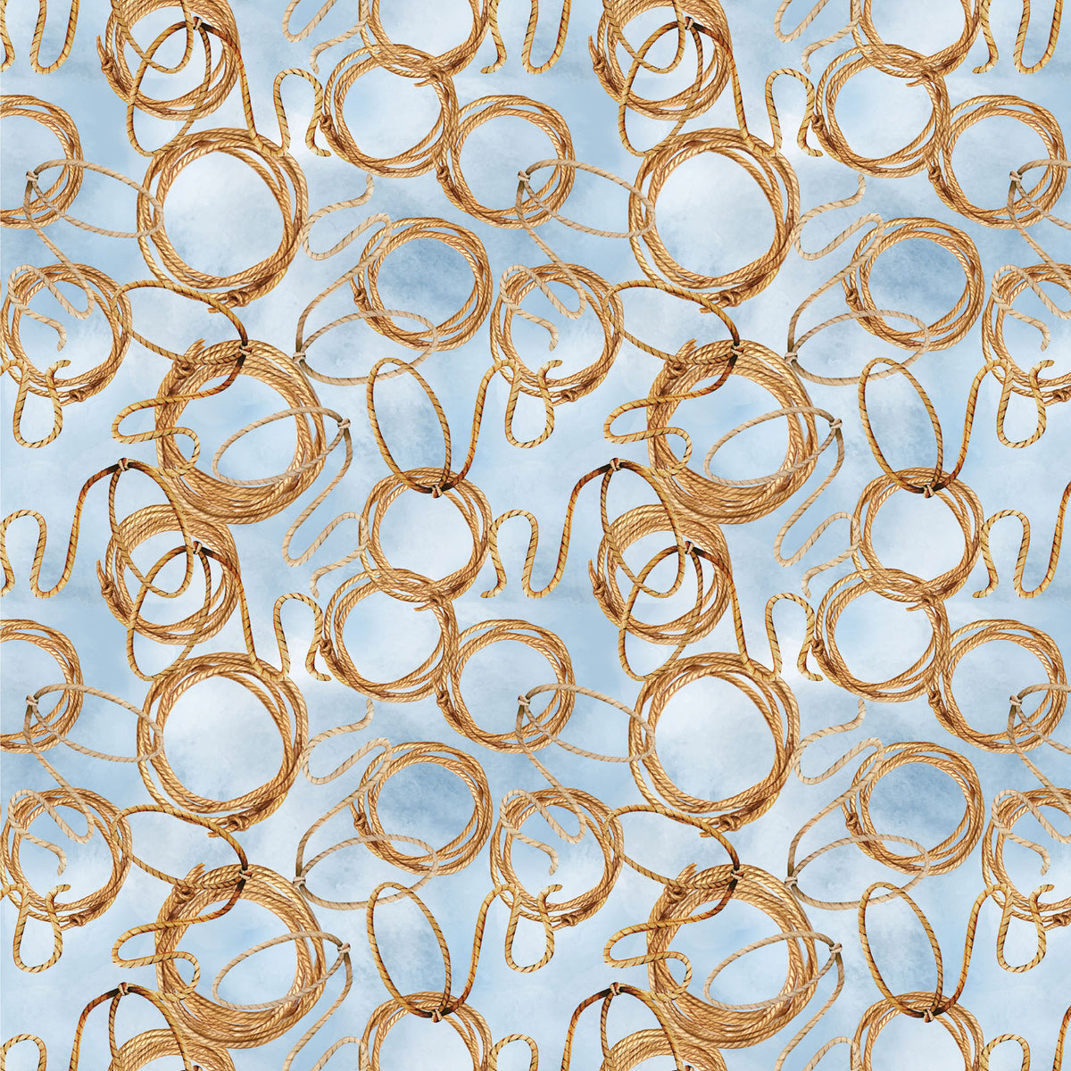 BENARTEX - Gone Country by Nicole DeCamp - Lasso Allover - Blue – Quilt ...