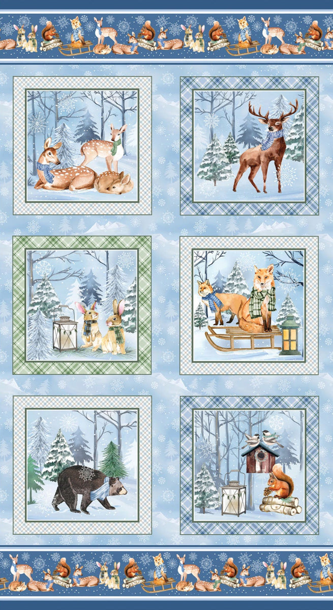 BENARTEX - Woodland Wonderland by Nicole Decamp - PANEL - Woodland - B ...