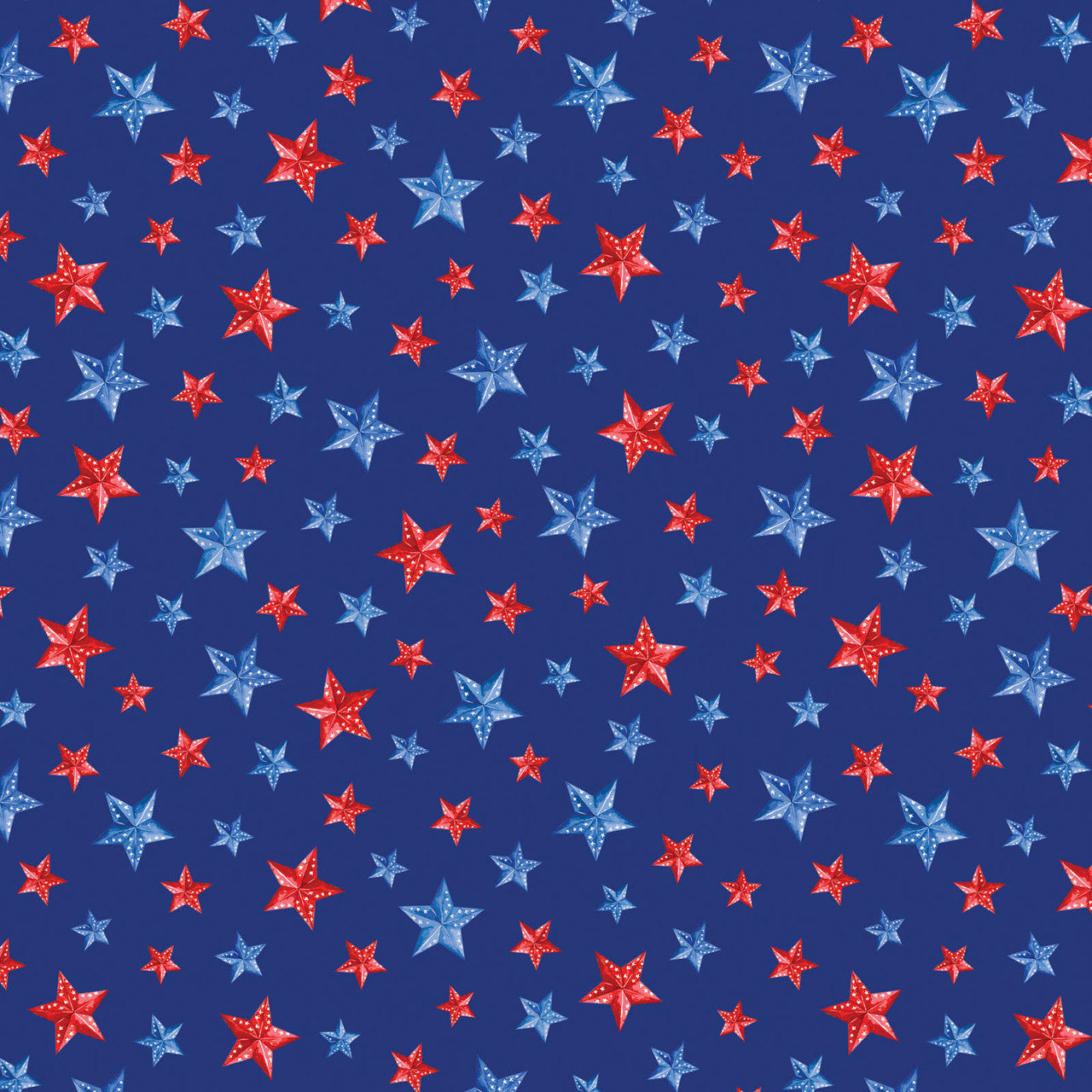 BENARTEX - Red, White, and Sweet by Nicole Decamp - Stars of Liberty ...
