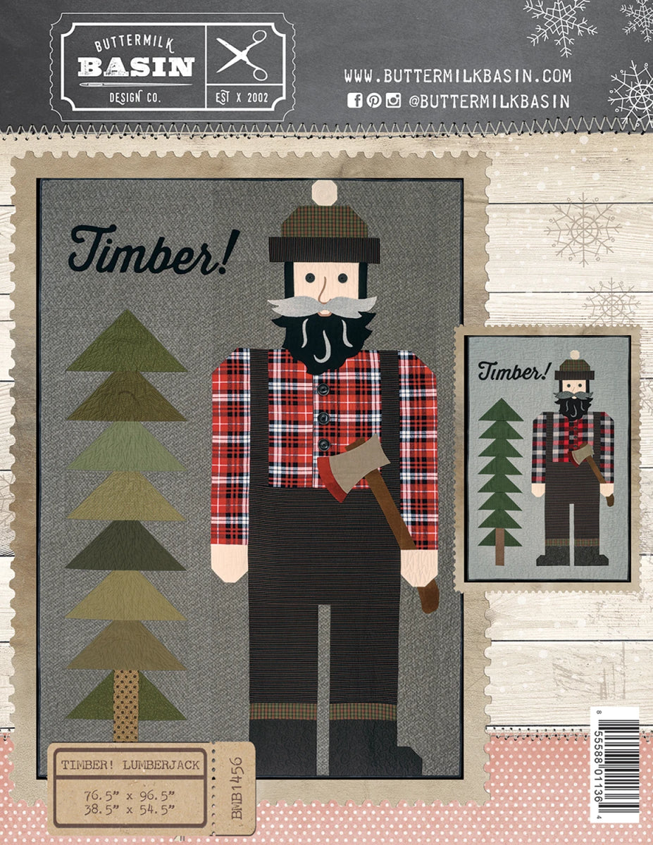TIMBER! Lumberjack Quilt Pattern – Quilt in a Day