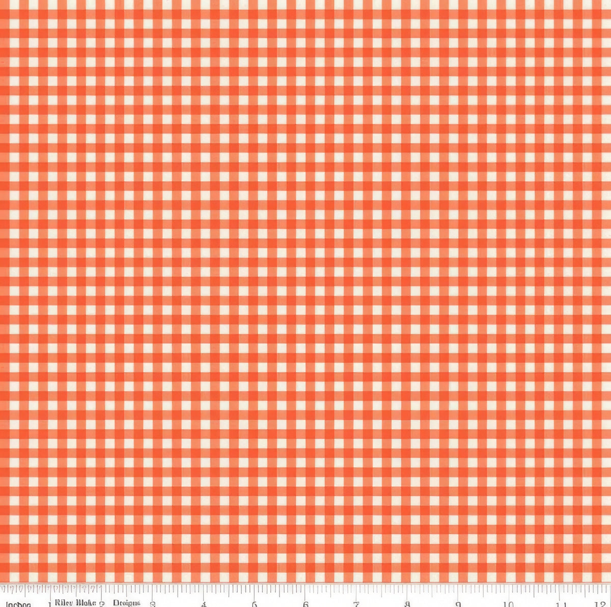 Riley Blake - Copacetic by Julia Frazier - Gingham - Persimmon – Quilt ...