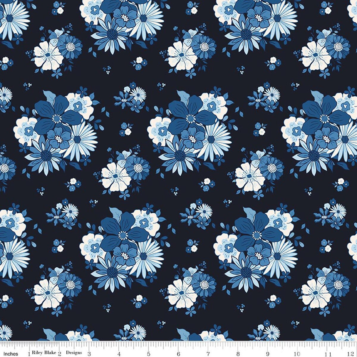 RILEY BLAKE - Blue Blooms and Threads by Christopher Thompson - Main ...