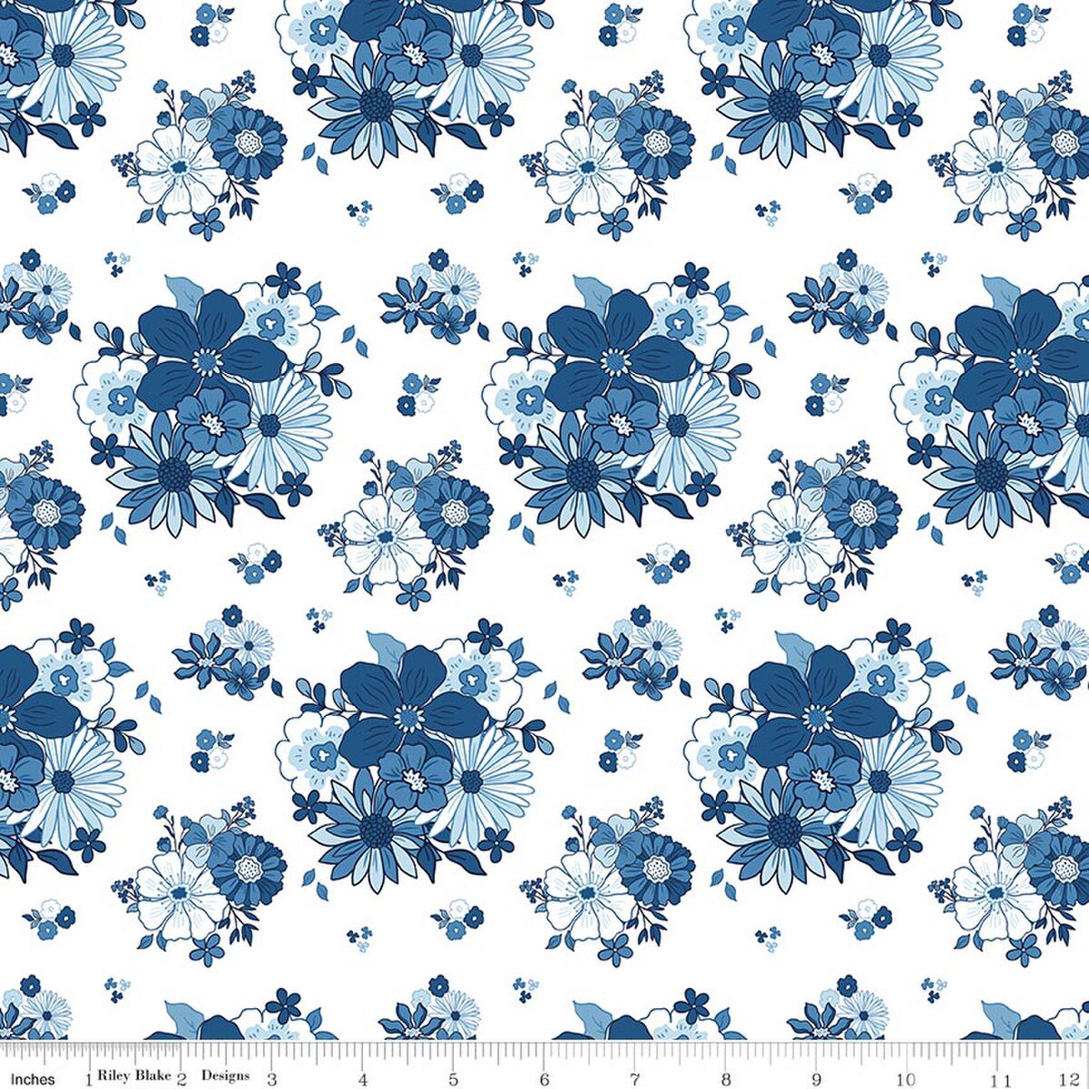 RILEY BLAKE - Blue Blooms and Threads by Christopher Thompson - Main ...