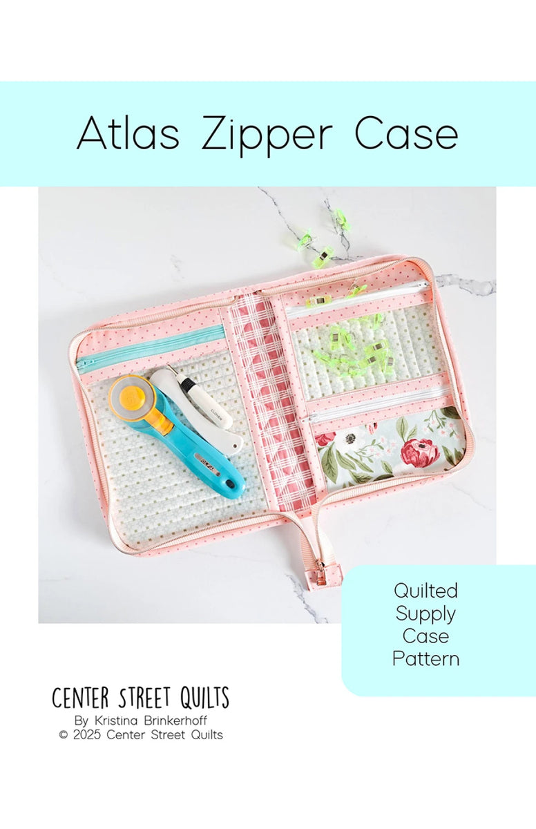 Atlas Zipper Case Pattern – Quilt in a Day