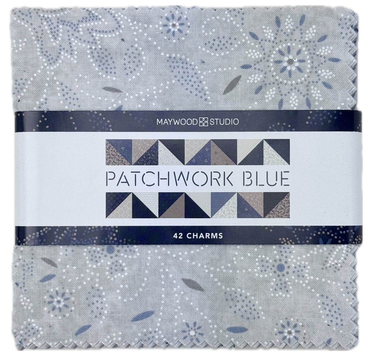 Maywood Studio - Patchwork Blue 5" Squares 42 pcs – Quilt in a Day