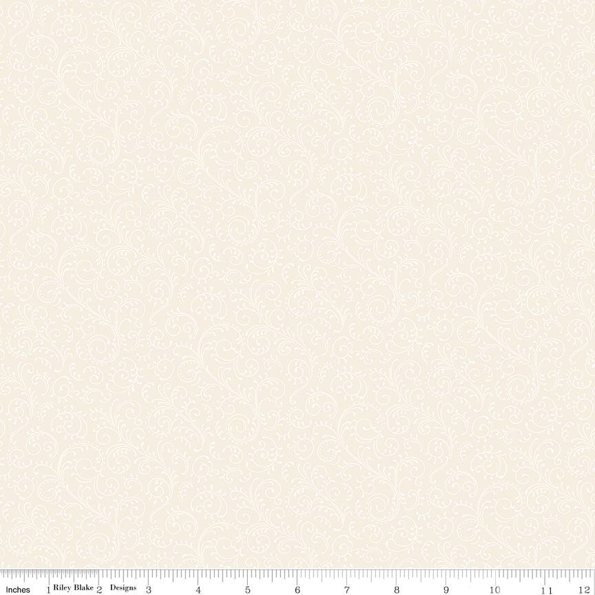 RILEY BLAKE - Elegant Essentials by Jennifer Bosworth - Scroll - Cream ...