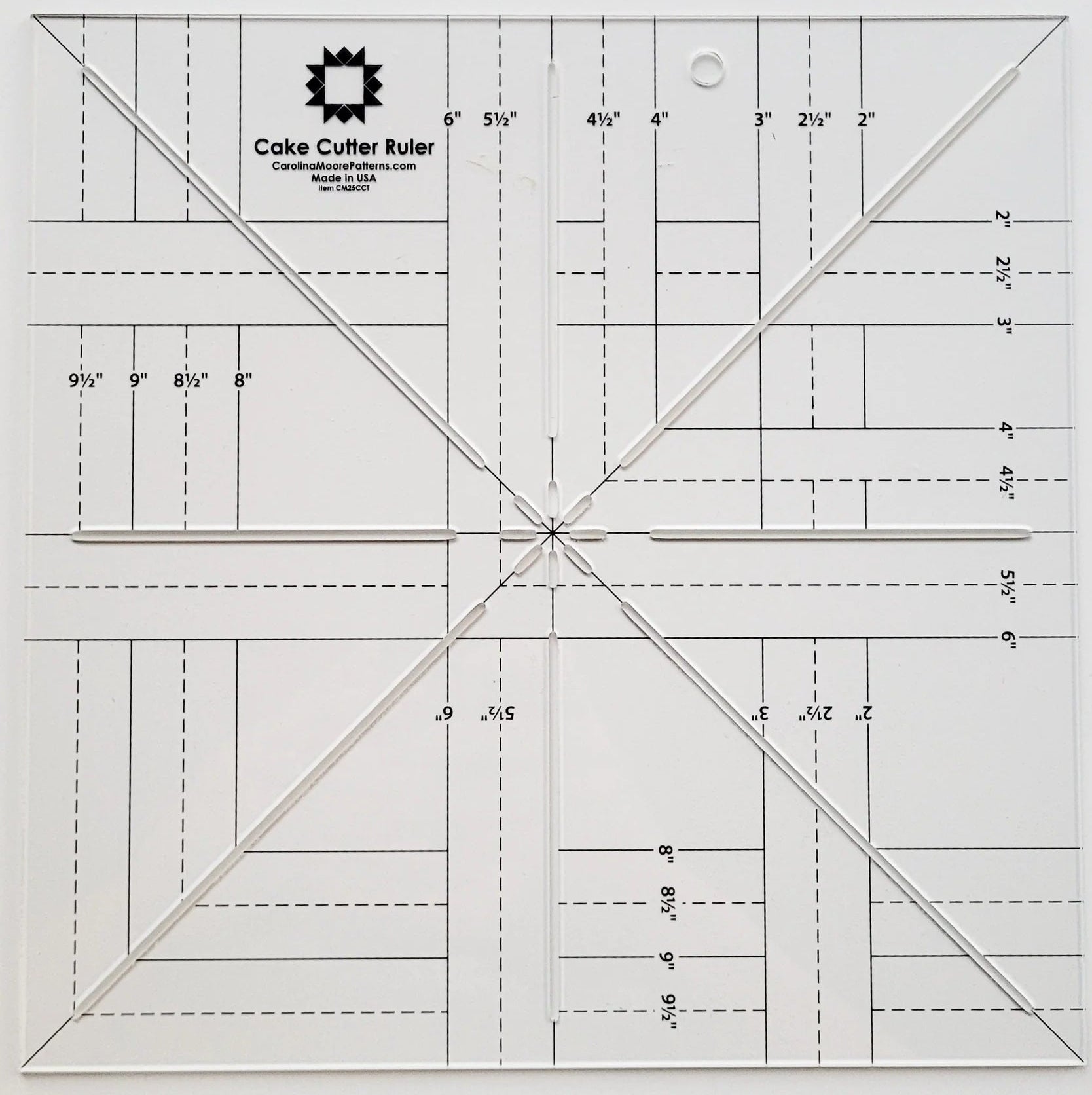 Cake Cutter Ruler – Quilt in a Day