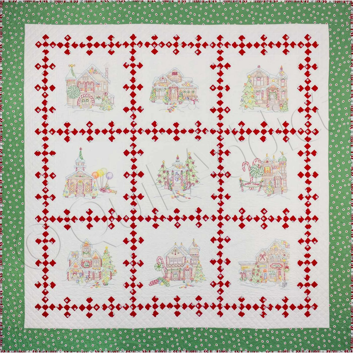 Crabapple Hill Studio - Gingerbread Square Block Of The Month Block Co ...