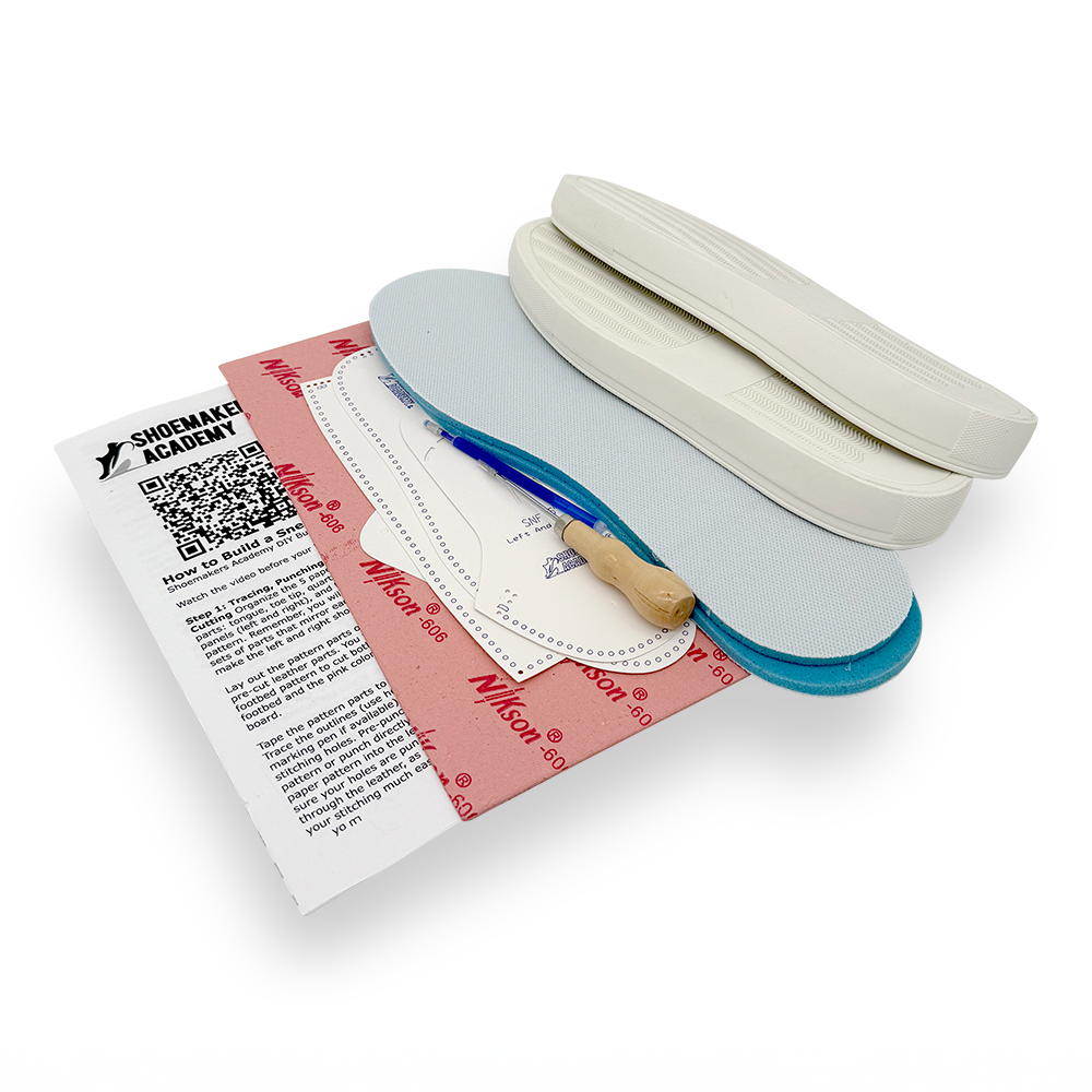 Quilters DIY Sneaker Kit - White – Quilt in a Day