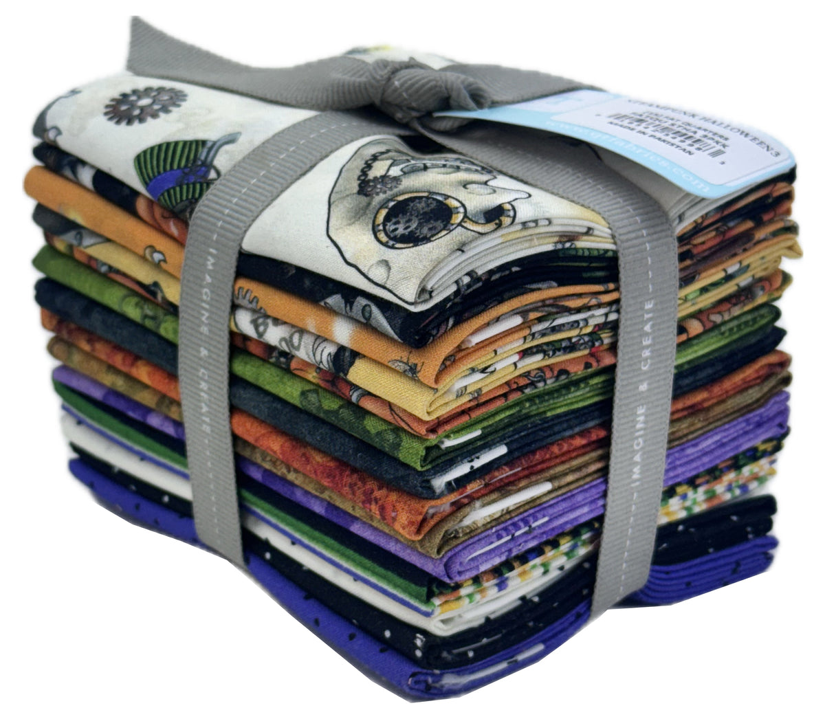 Quilting Treasures - Steampunk Halloween 3 Fat Quarter Bundle by Desir ...