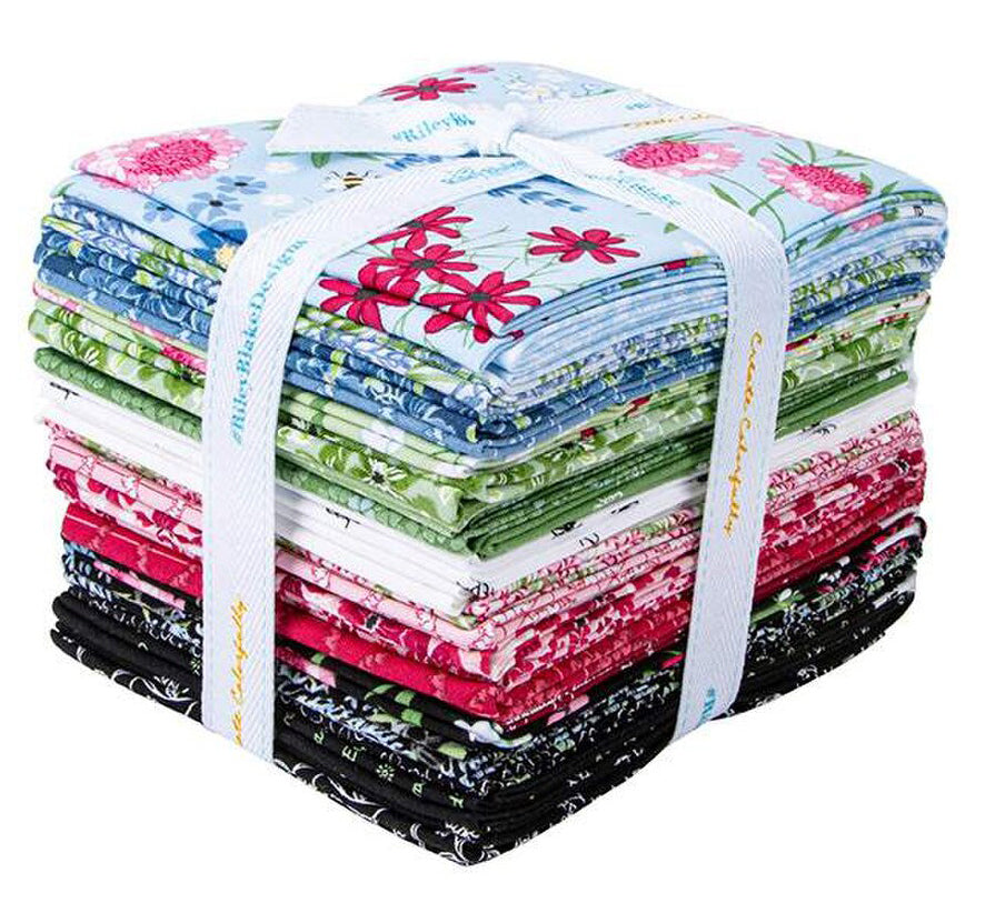 Riley Blake - Perennial Fat Quarter Bundle by Jill Finley – Quilt in a Day