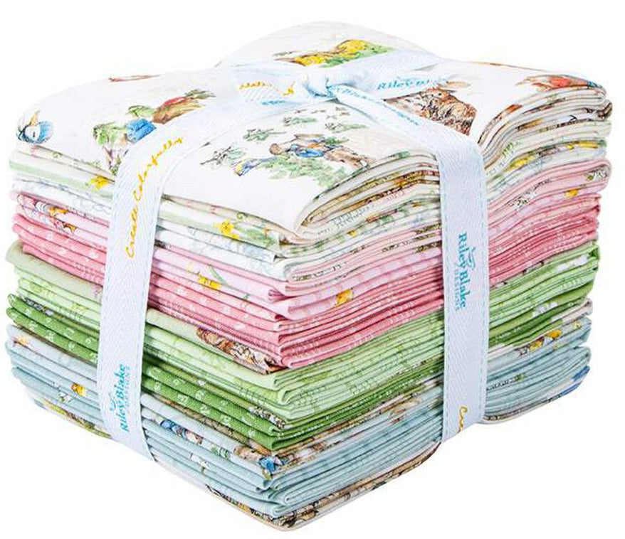Riley Blake - Peter Rabbit™ & Friends Fat Quarter Bundle 21 pcs – Quilt ...