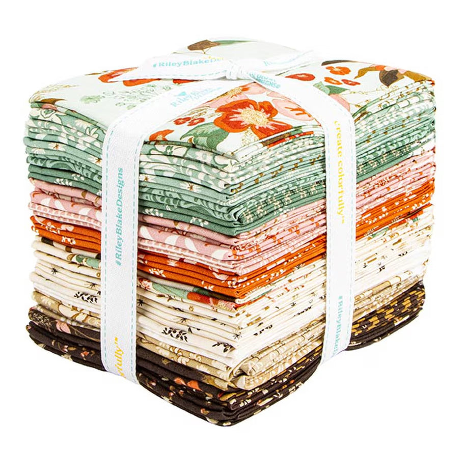 Riley Blake - Morning Latte Fat Quarter Bundle by Sandy Gervais 28 pcs ...