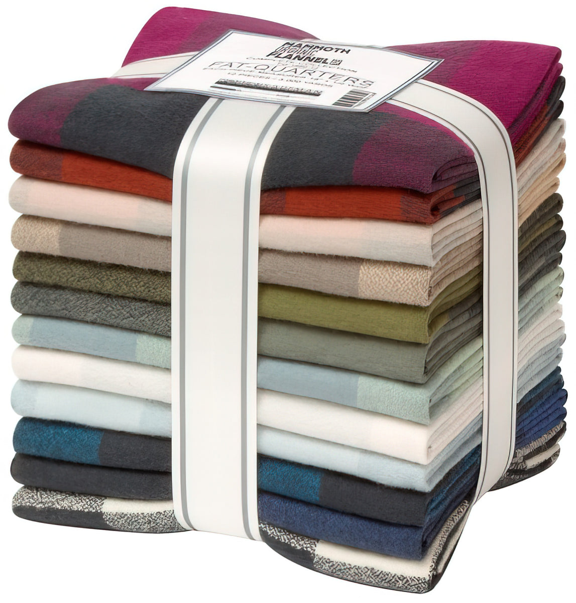 Kaufman - Mammoth Organic Flannel Fat Quarter Bundle 12 pcs – Quilt in ...