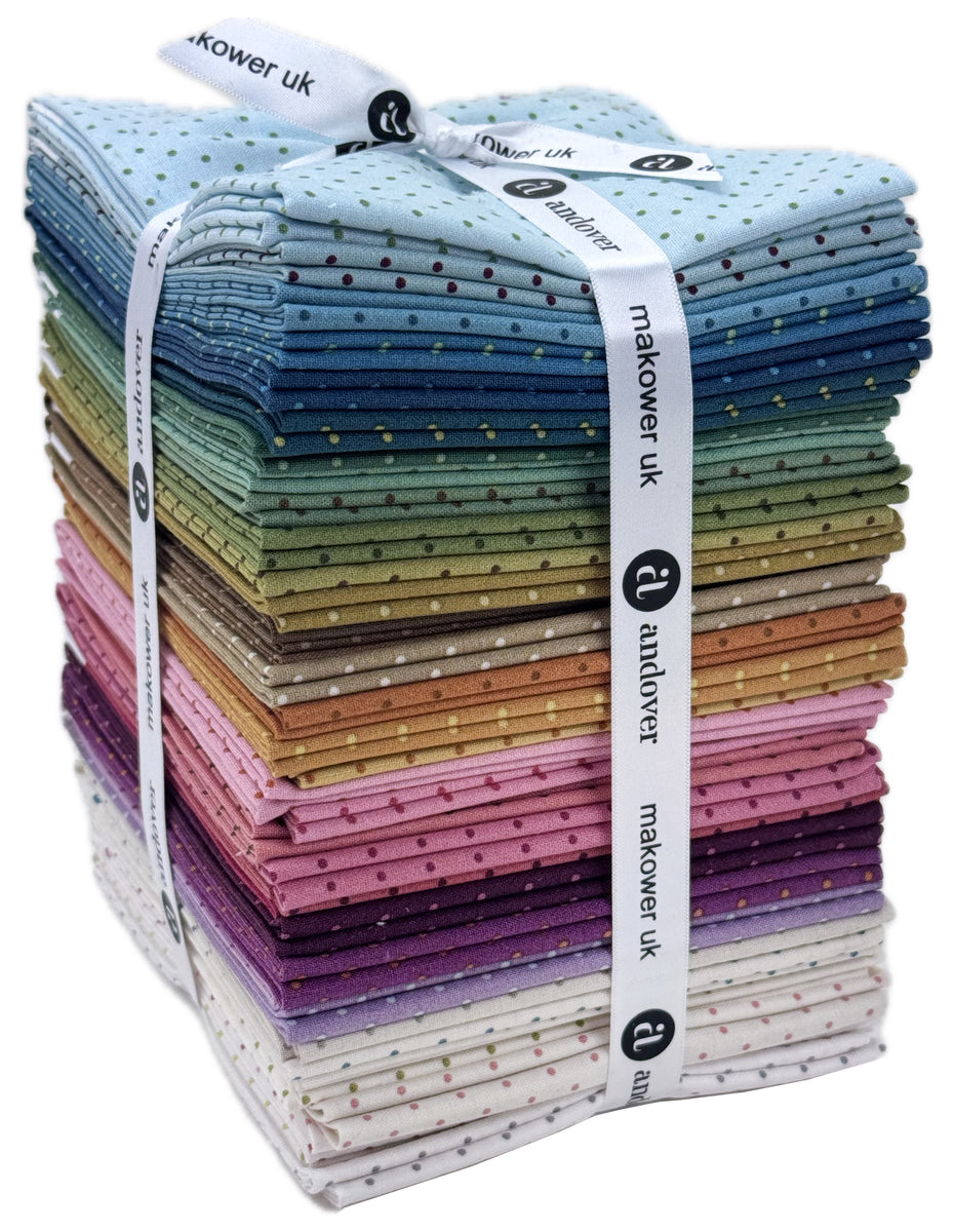 Andover - Poppy Seeds Fat Quarter Bundle by Laundry Basket Quilts ...