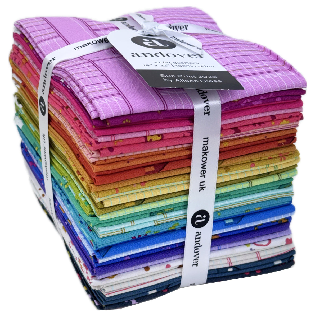 Andover - Sun Print 2026 Fat Quarter Bundle by Alison Glass 27 pcs ...