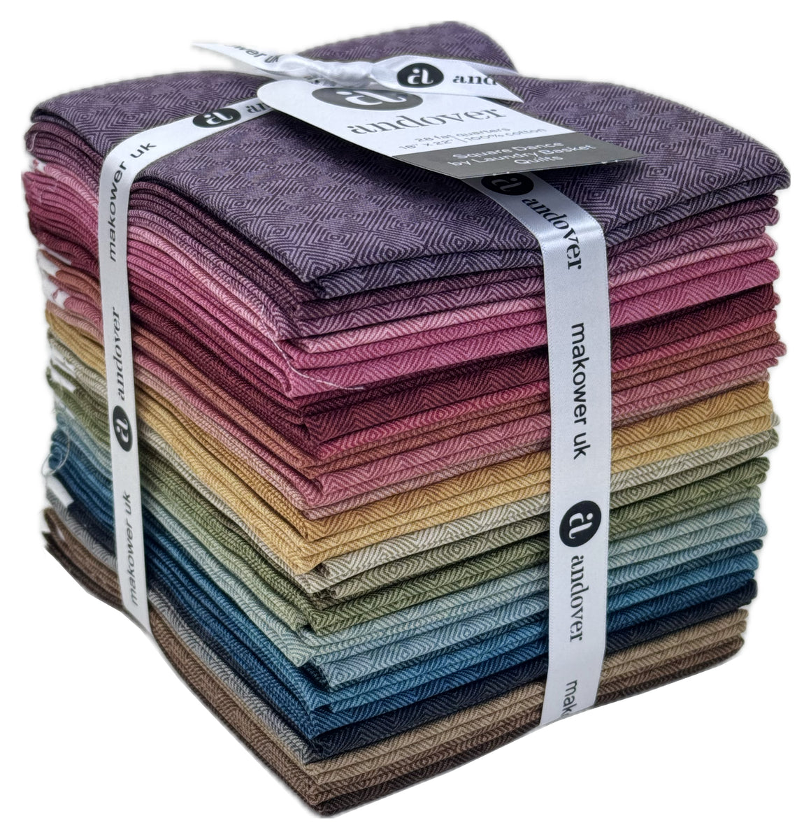 Andover - Square Dance Fat Quarter Bundle by Laundry Basket Quilts 28 ...