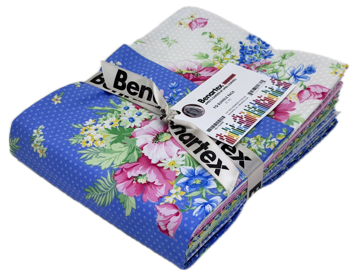Benartex - April's Garden Fat Quarter Bundle by April Cornell 21 pcs ...