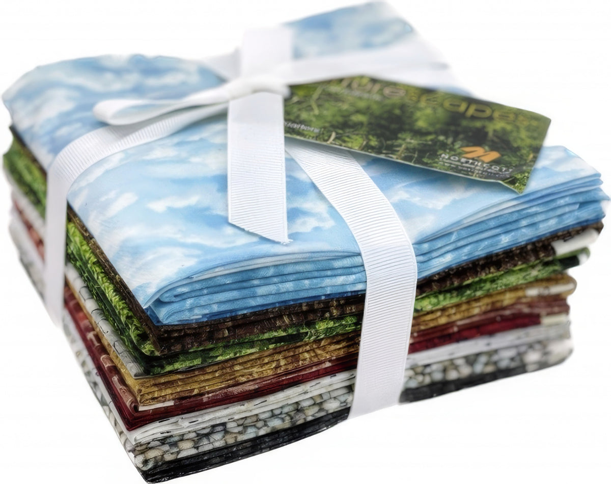 Northcott - Naturescapes Fat Quarter Bundle by Deborah Edwards 16 pcs ...