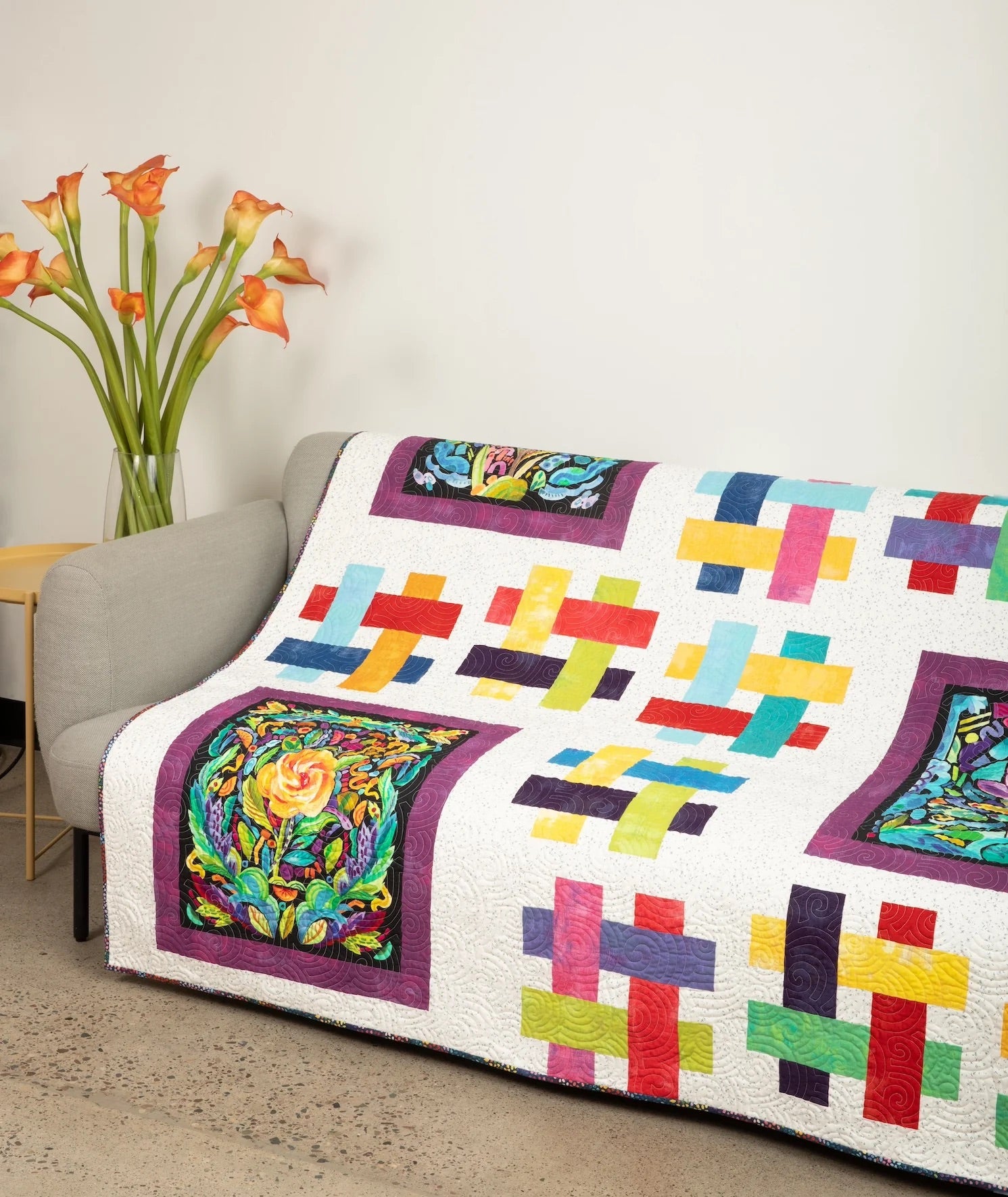 Panel Mash-Up Book by Doug Leko & Erla Gudrun – Quilt in a Day