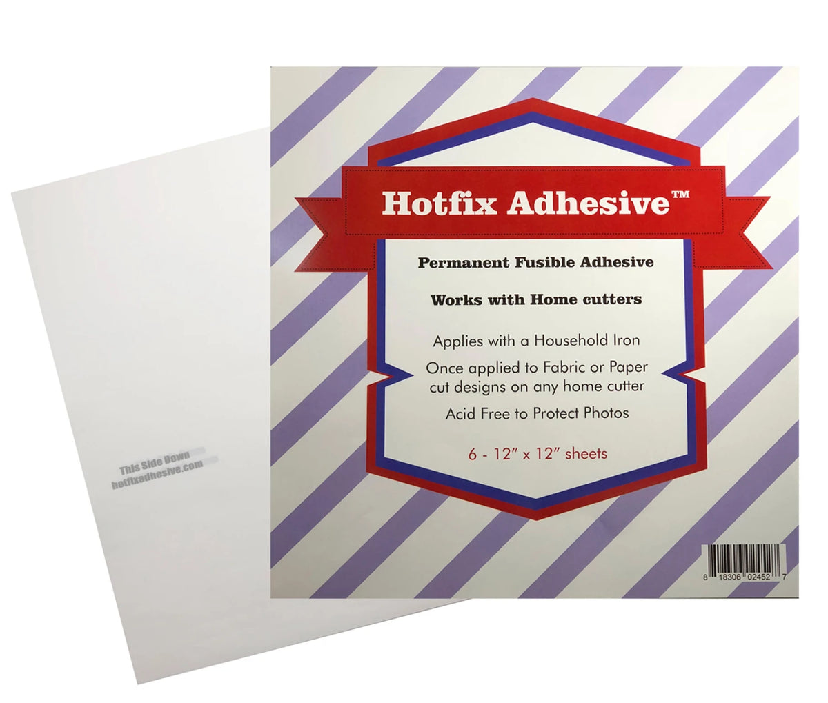 Hotfix Fabric to Fabric Adhesive 12in x 12in 6pk – Quilt in a Day