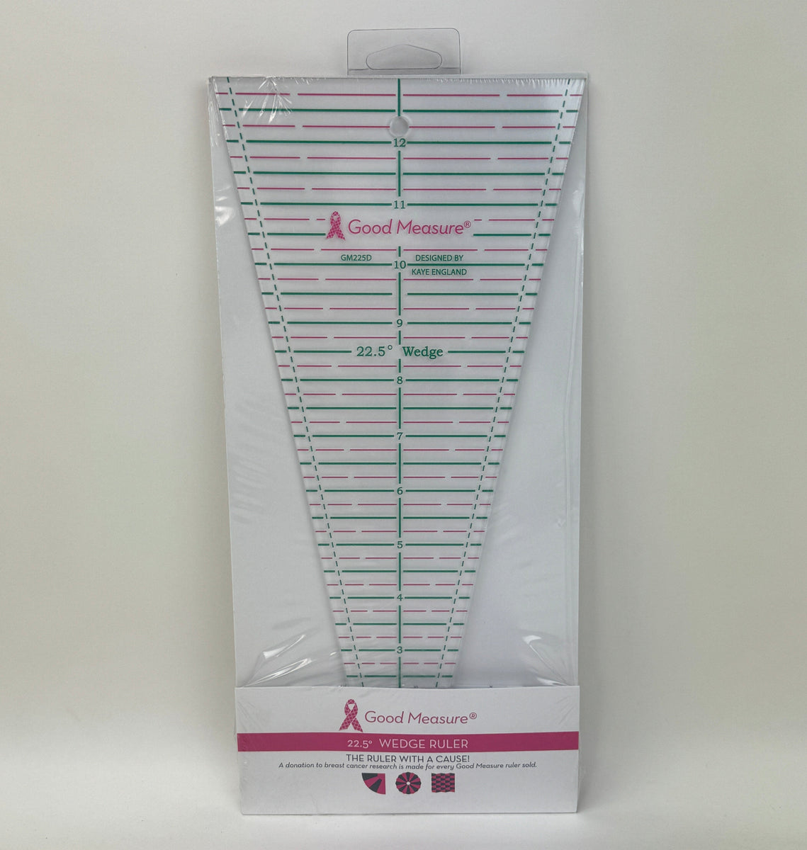 Good Measure - 22.5 Degree Wedge Ruler – Quilt in a Day