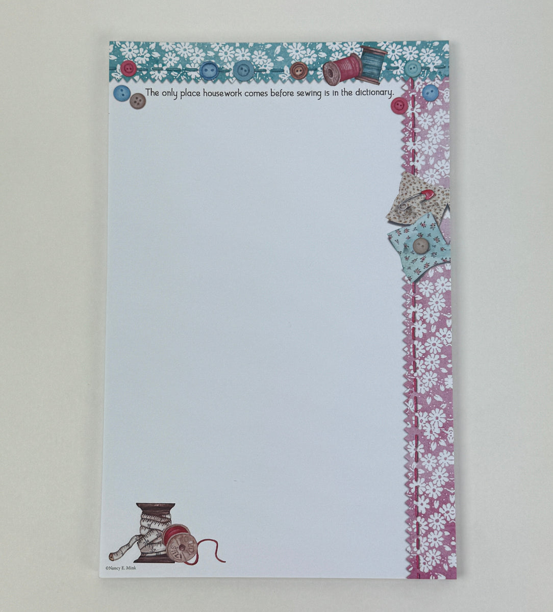 It Takes Two - Spool Note Pad – Quilt in a Day