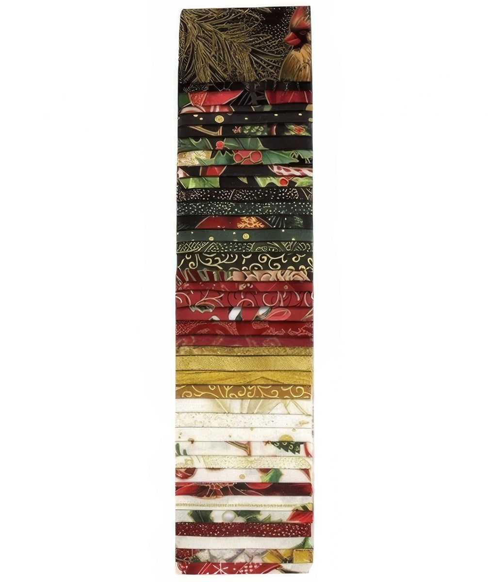 Hoffman - Gold 8th Generation Jingle Pop 2.5 Inch Strips 40 pcs – Quilt ...